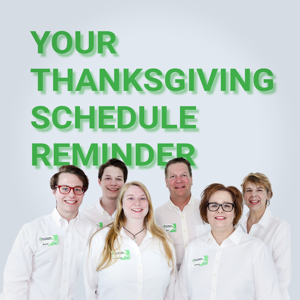 Happy Thanksgiving - Dry Cleaning Connection